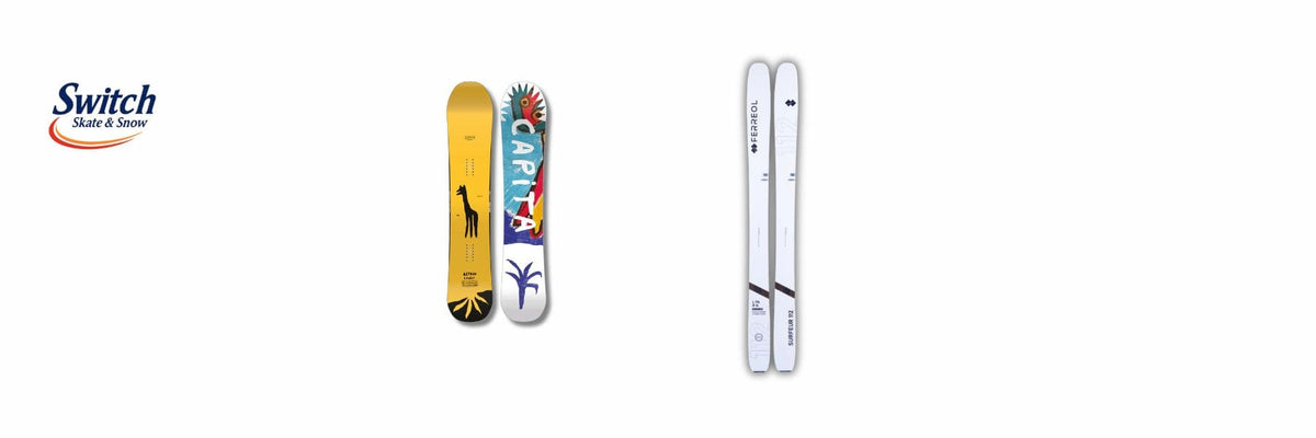 Skiing or Snowboarding — Which Is Easier? – Switch Skate & Snow
