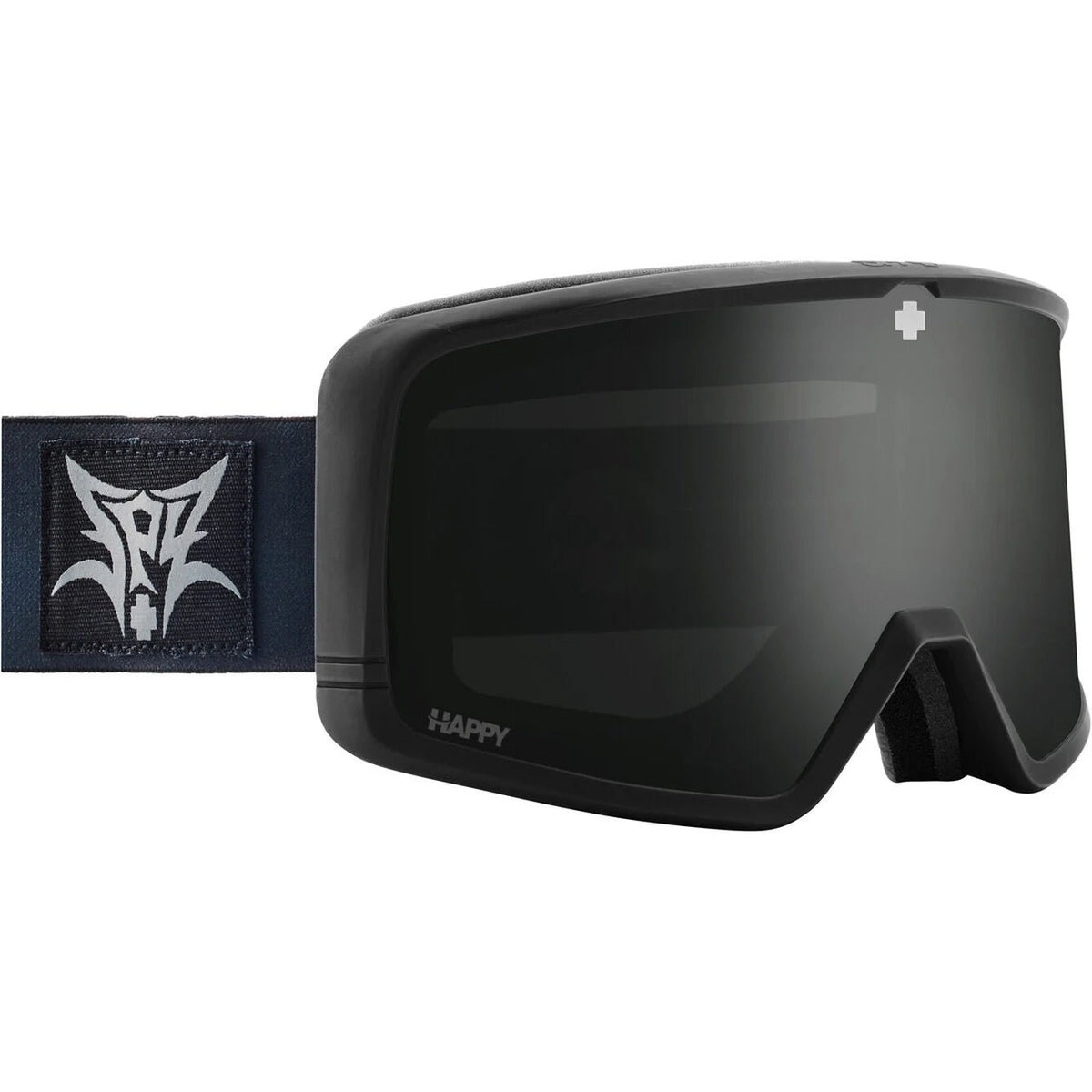 Spy Megalith Goggles Black Metal Happy Grey Green Mirror | Switch Skate ...